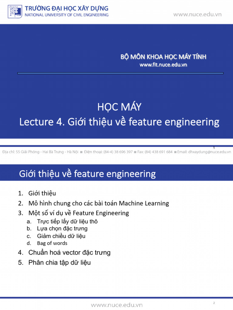 4 - Feature Engineering | PDF
