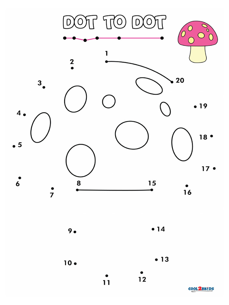 Dot To Dot Numbers 1 20 Printables | PDF