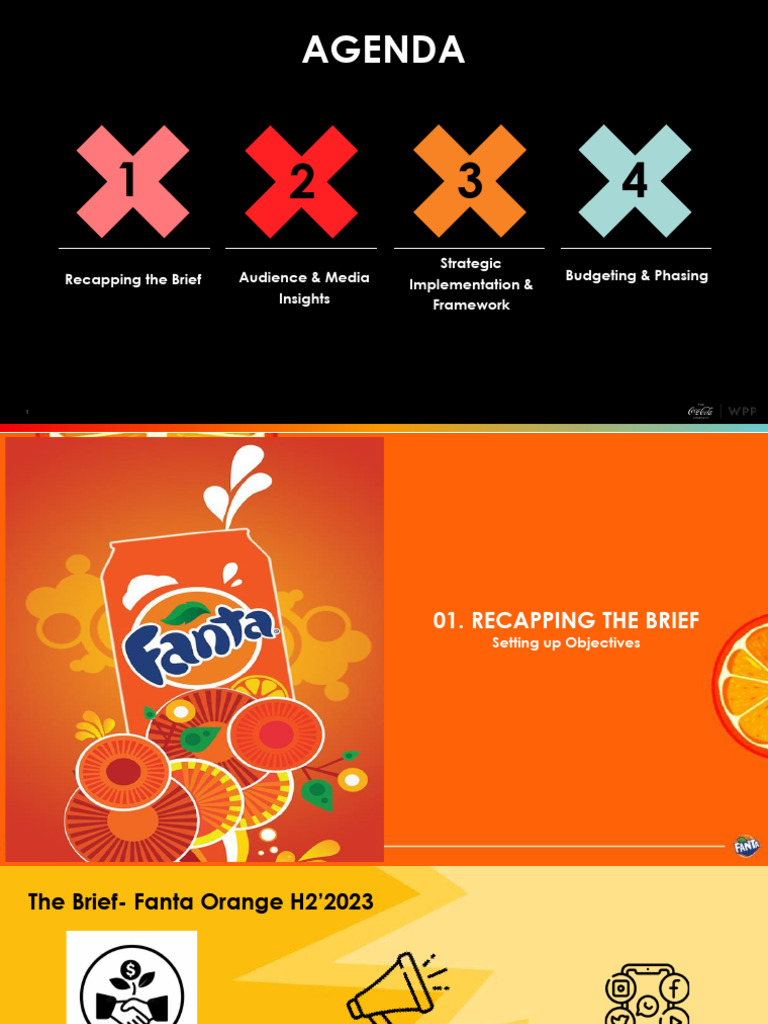 Final H2 Media Approach - Fanta Orange | PDF | Facebook
