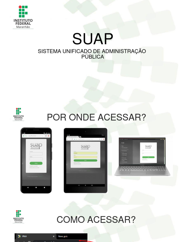 TUTORIAL-SUAP-PRIMEIRO-ACESSO | PDF