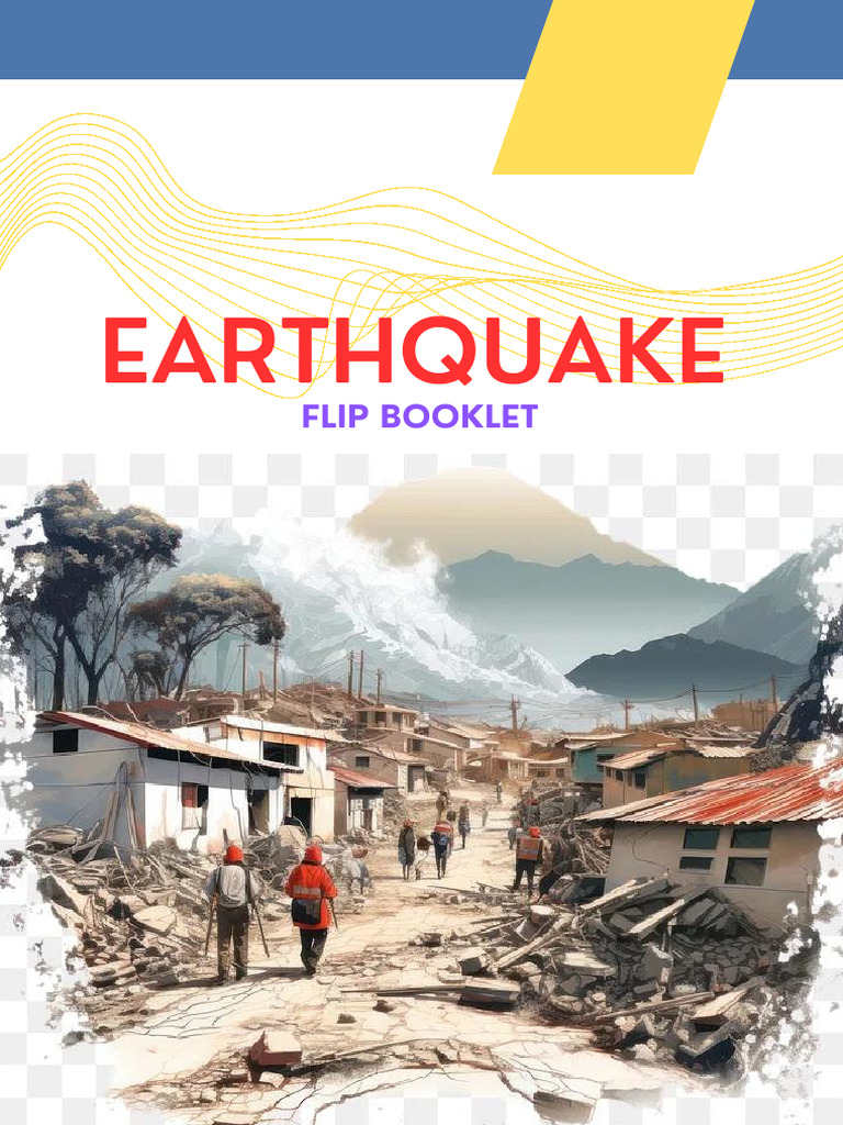 Science Flip Booklet Earthquake | PDF