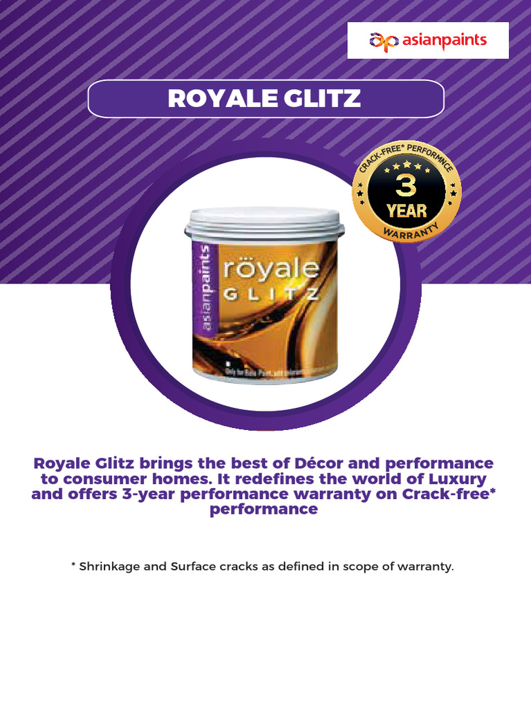 Royale Glitz Cba Warranty Booklet | PDF | Chemical Substances ...