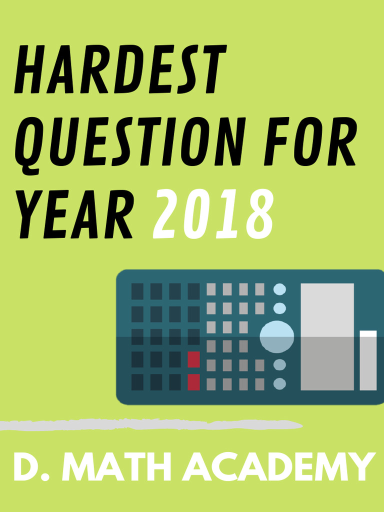 CIE IGCSE 0580 - 2018 Hardest Questions Compilation | PDF | Sphere | Circle