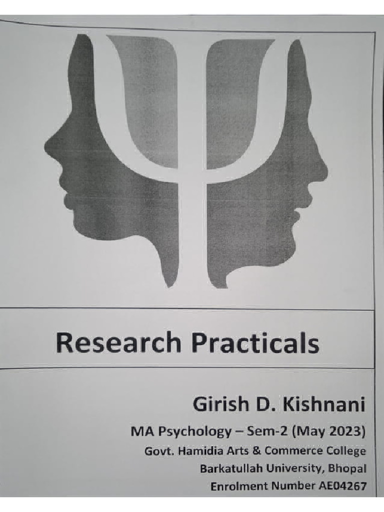 Youth Problem Inventory Sandhya Sharma | PDF