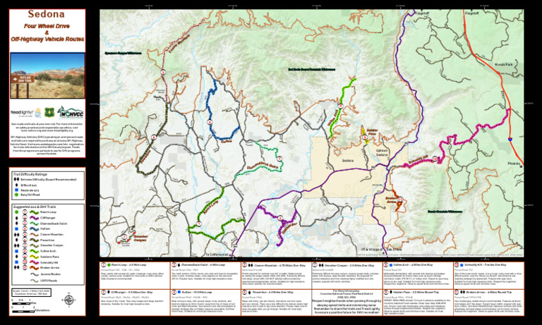 Arizona Off Road Trails | PDF | Land Vehicles | Manufactured Goods