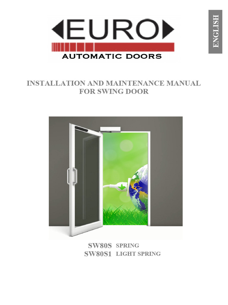 Automatic Swing Door - Spec | PDF