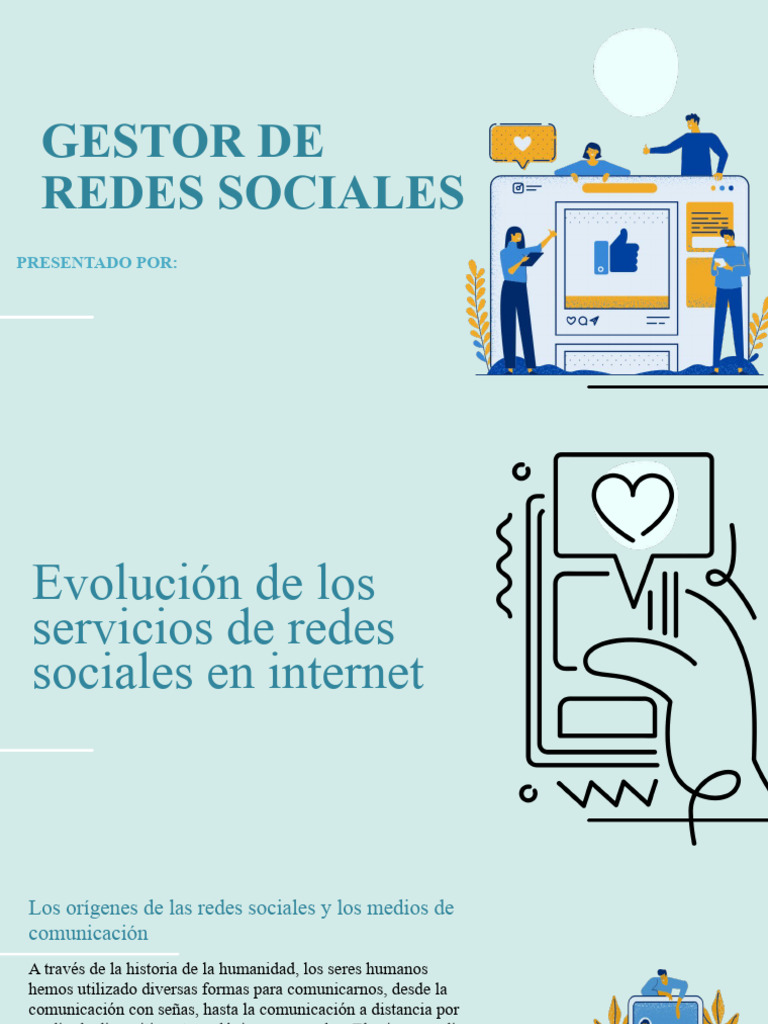 Las Redes Sociales | PDF | Internet | Servicio de redes sociales