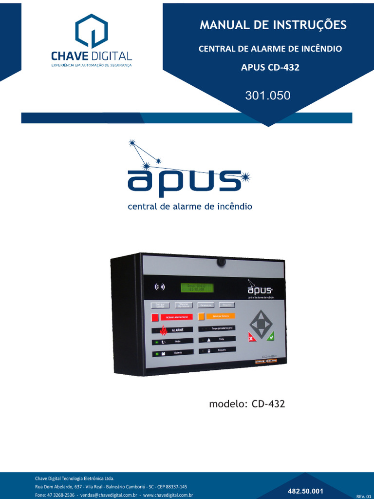Apus 01 Central Alarme | PDF