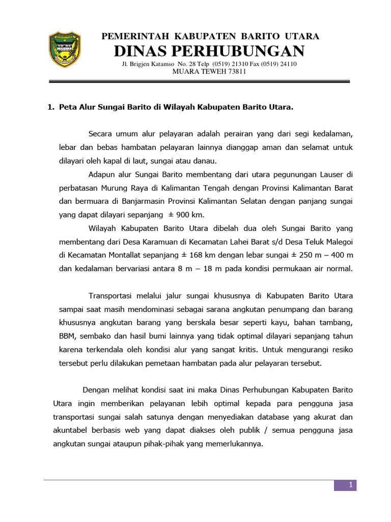 Database Peta Alur Pelayaran | PDF