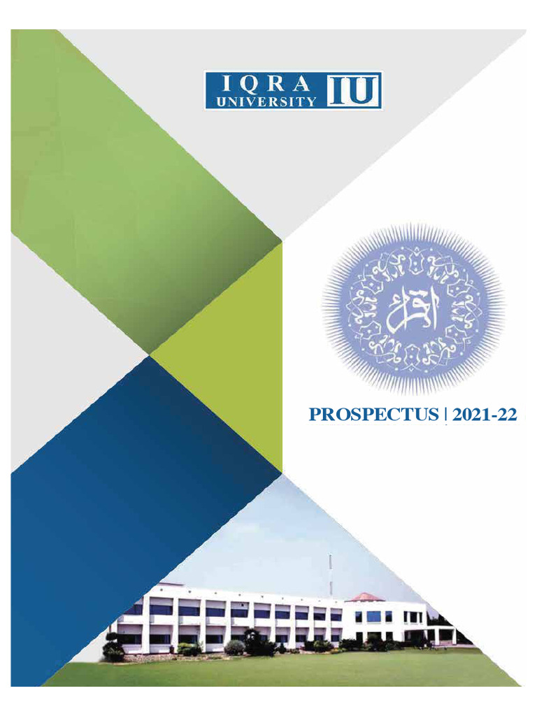 IU Prospectus 2021-22-Min | PDF | University And College Admission ...