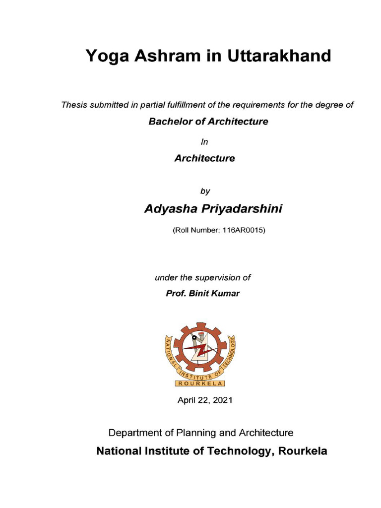 Yoga Ashram in Uttarakhand | PDF