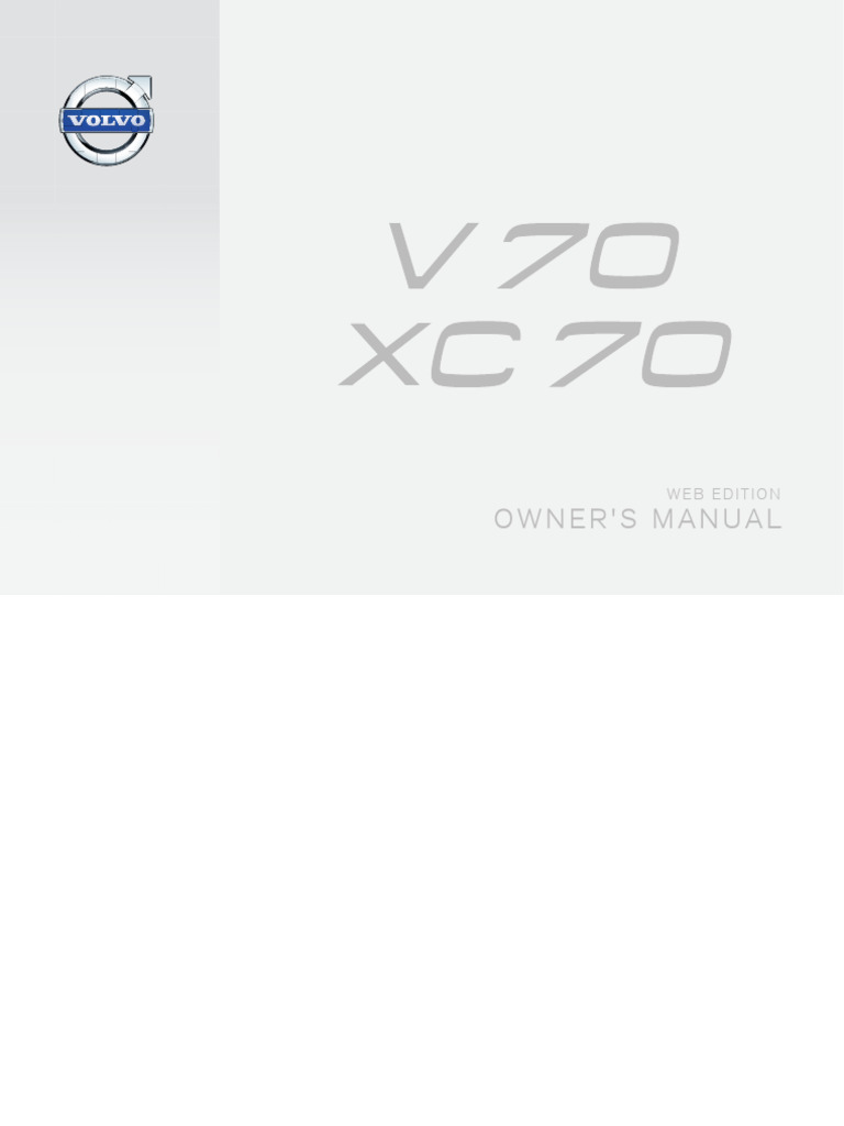 2014 Volvo v70 16 | PDF