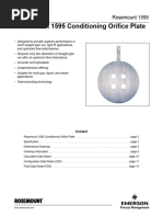 Rosemount 1495 Orifice Plate Guide | PDF | Pipe (Fluid Conveyance ...
