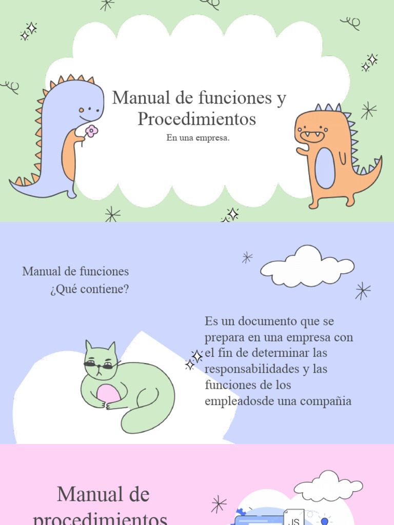 Manual de Funciones y Procedimientos: en Una Empresa | PDF