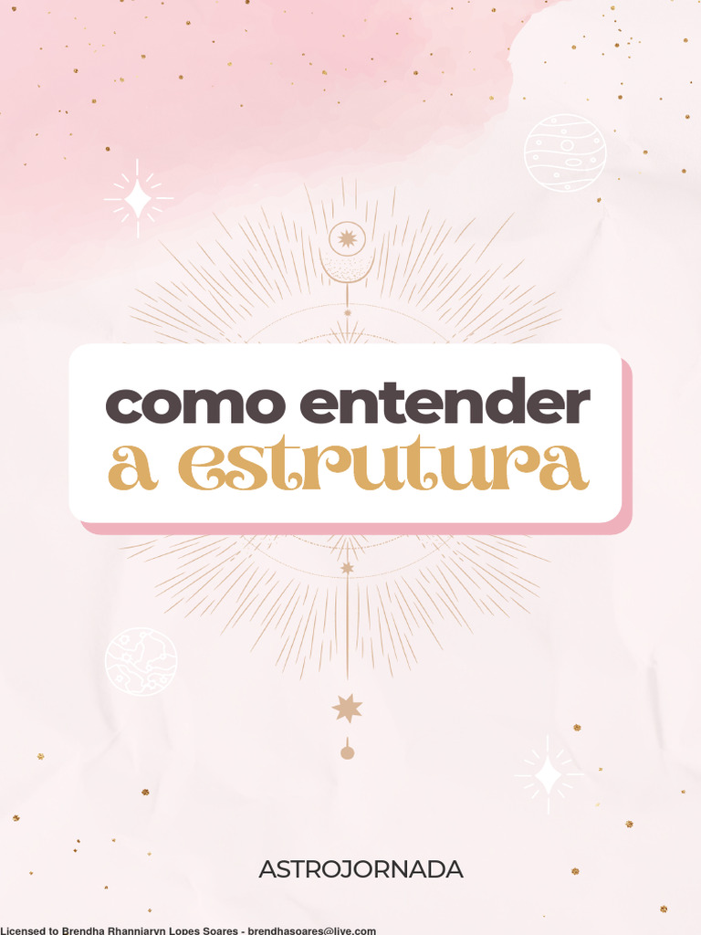 Como Entender A Estrutura Do Mapa Astral | PDF