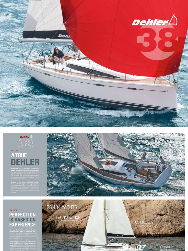 Dehler 38 Brochure DS 20181023 | PDF
