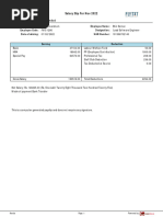 Infosys - Pay Slip - Dec | PDF