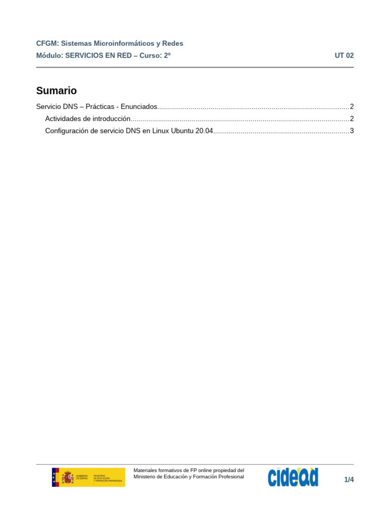 SR02 Practicas Enunciados | PDF | Informática