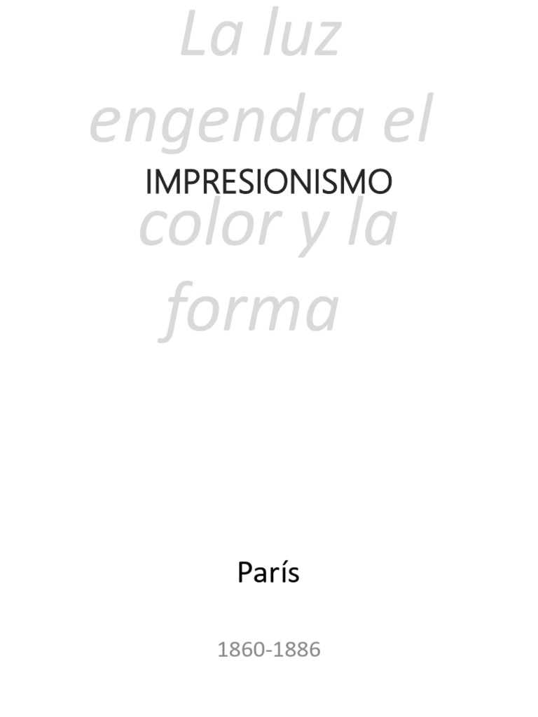 IMPRESIONISMO | PDF | Ukiyo E | Impresionismo