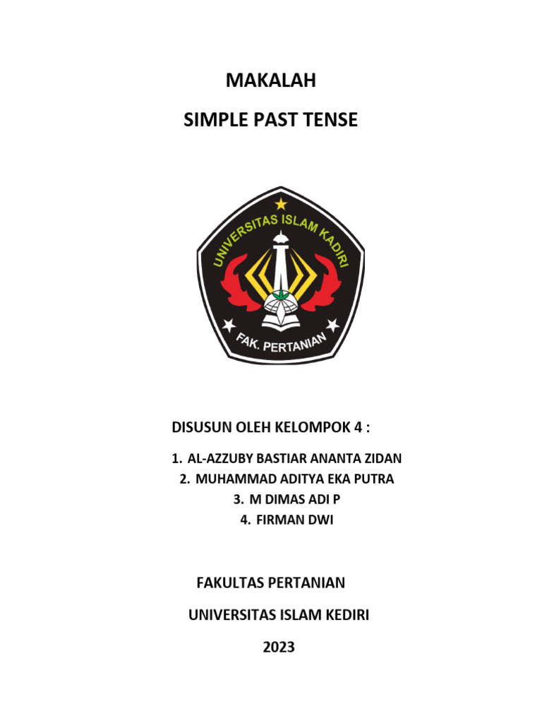 Makalah Big Simple Past | PDF