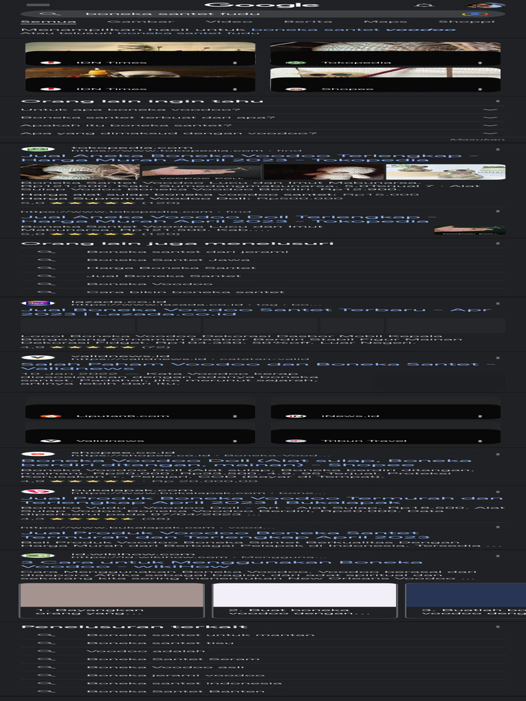 Boneka Santet Fudu - Penelusuran Google | PDF