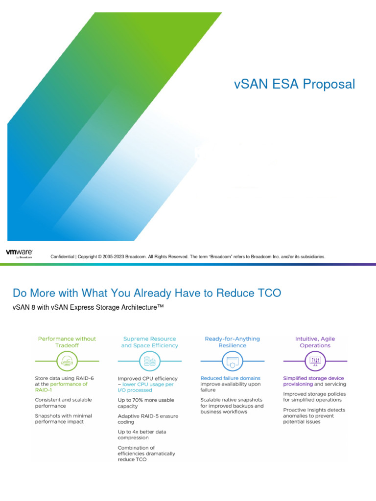 vSAN ESA 1701812612295 | PDF | Computers