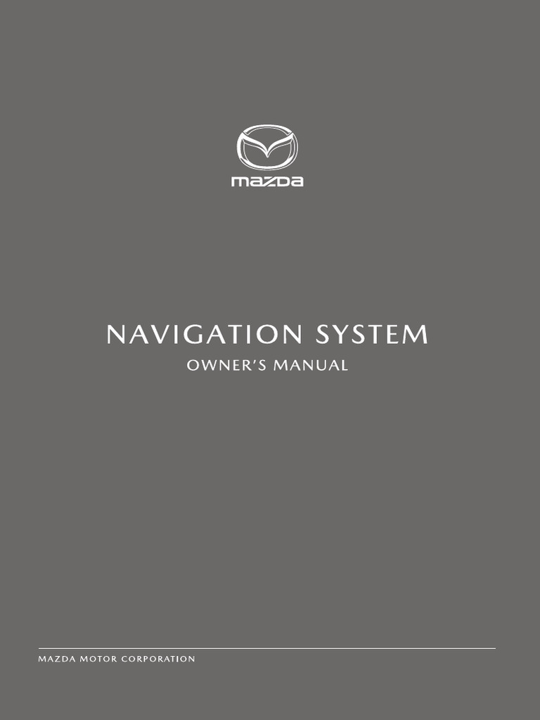 Mazda Navigation-Owners-Manual | PDF | Computer Keyboard | Controlled ...