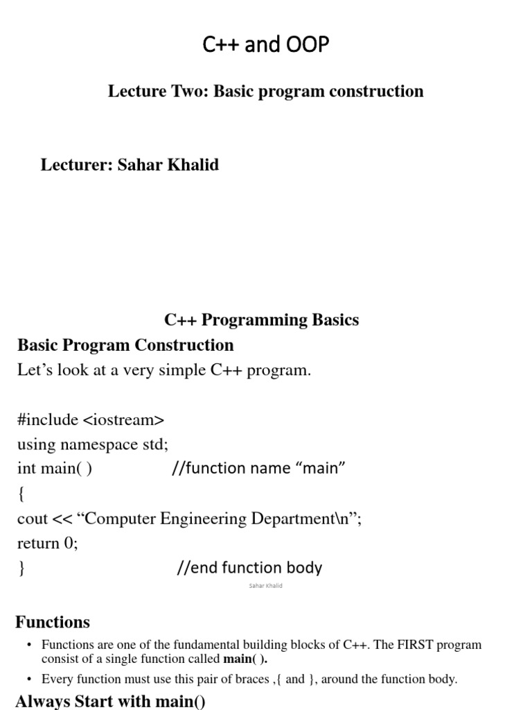 C Bascis Ss Pdf Variable Computer Science Data Type