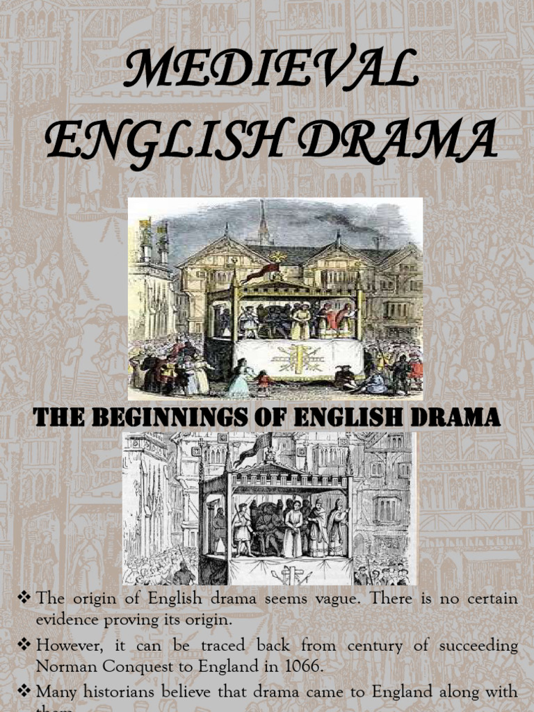 Medieval English Drama | PDF