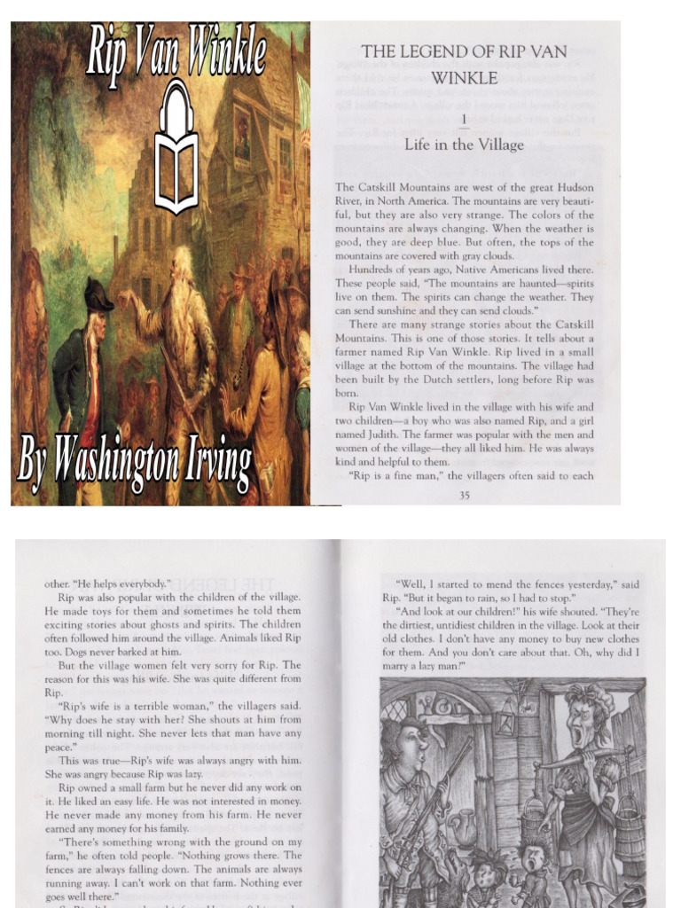 Rip Van Winkle - Washington Irving | PDF