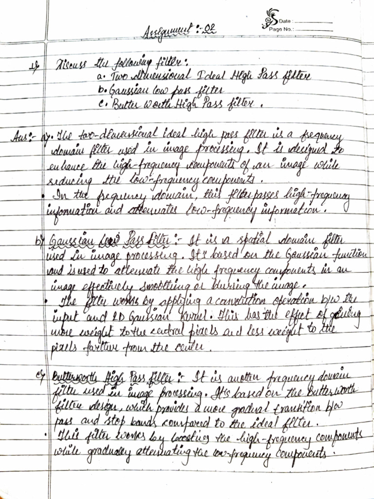 Dip Assignment 2 and 3 | PDF | Data Compression