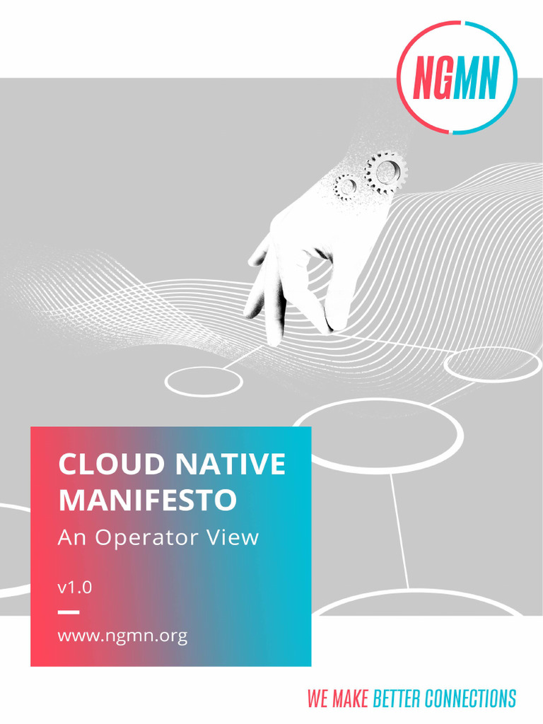 NGMN Cloud Native Manifesto | PDF | Cloud Computing | Computer Engineering