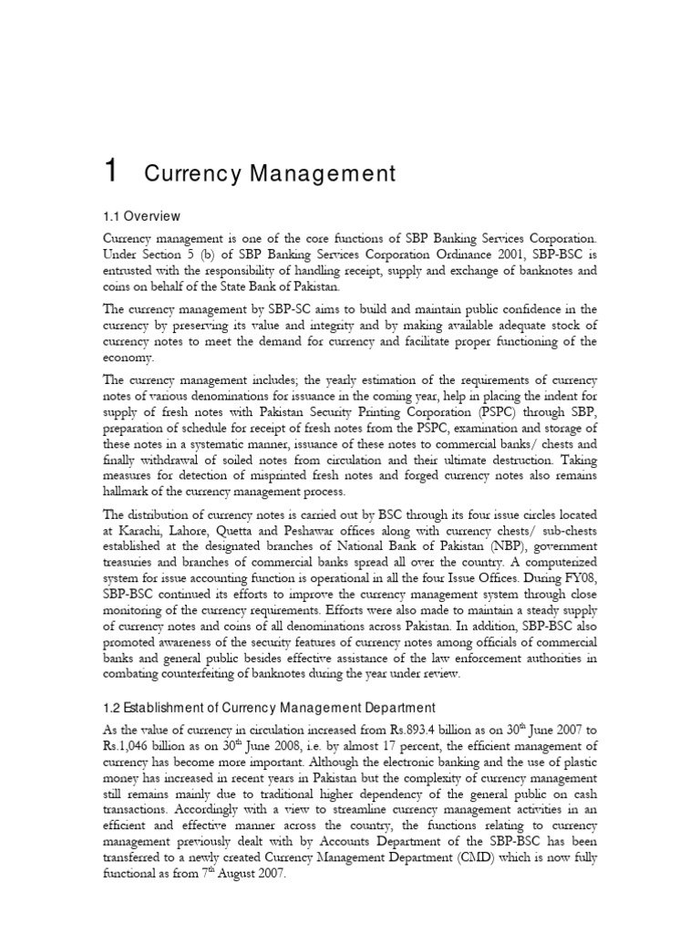 Chapt 1 | PDF | Banknote | Currency