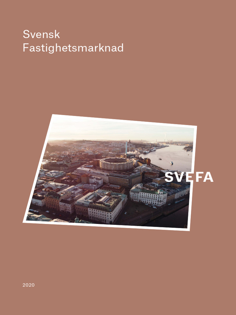 Svefa Svensk Fastighetsmarknad 2020 3 | PDF