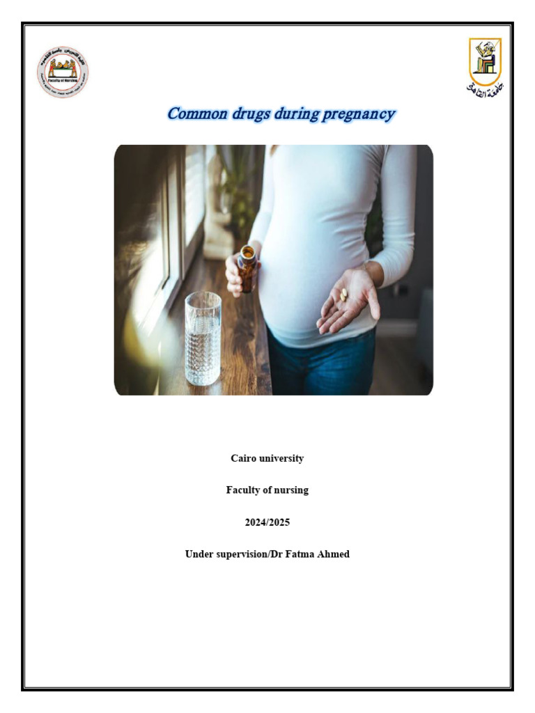 Common Pregnancy Drugs Overview | PDF | Childbirth | Human Reproduction