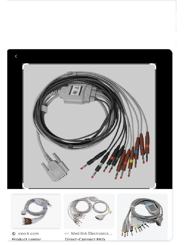 BIOCARE ECG Cable | PDF
