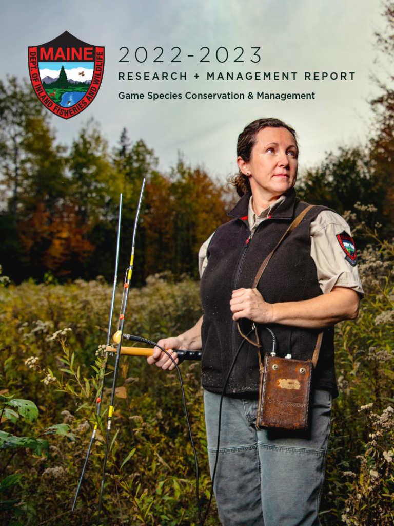 23 MDIFW 21 23 Game Species R+M | PDF | White Tailed Deer | Deer