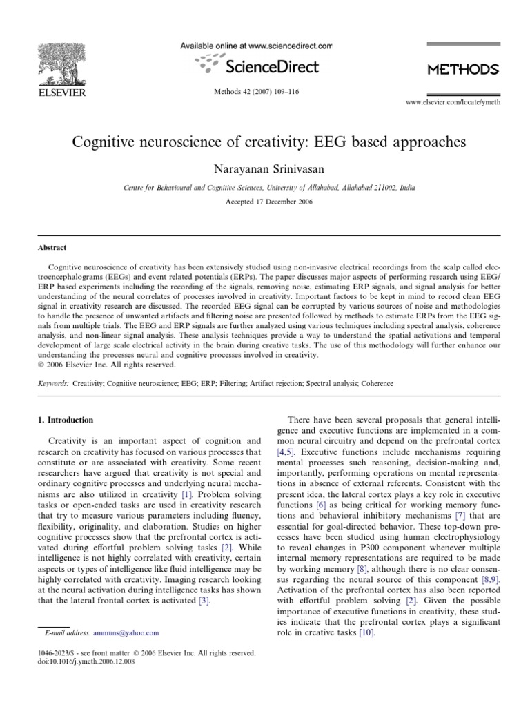 1291766474-Cognitive Neuroscience of Creativity EEG Based Approaches ...