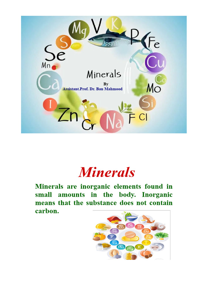 Minerals | PDF | Minerals | Chemical Substances