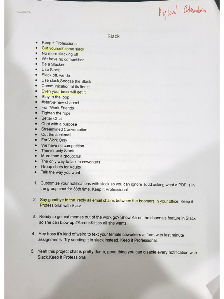 Slack 25 Social Media Headline+Caption | PDF