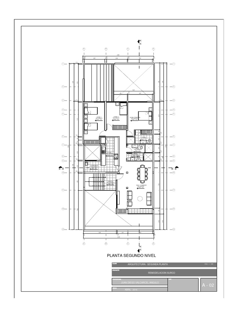 Proyecto Final Vista Alegre Planta 2 | PDF