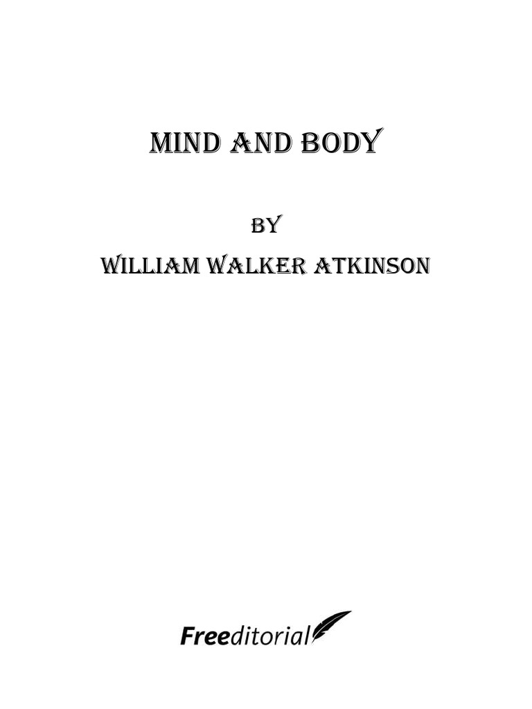 Mind and Body | PDF | Mind | Nervous System