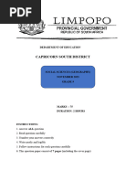 Mathematics GR 8 Project Term 3 | PDF | Area | Rectangle