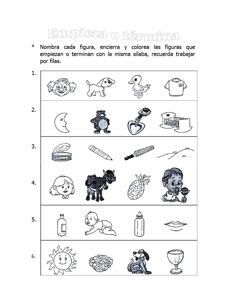 Empieza o Termina | PDF