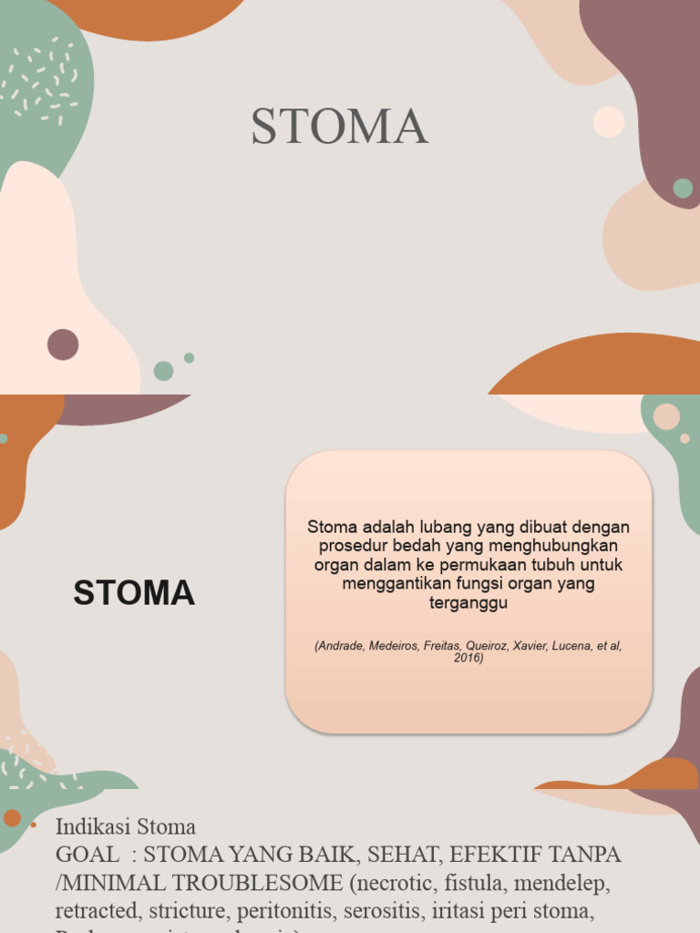 Stoma | PDF
