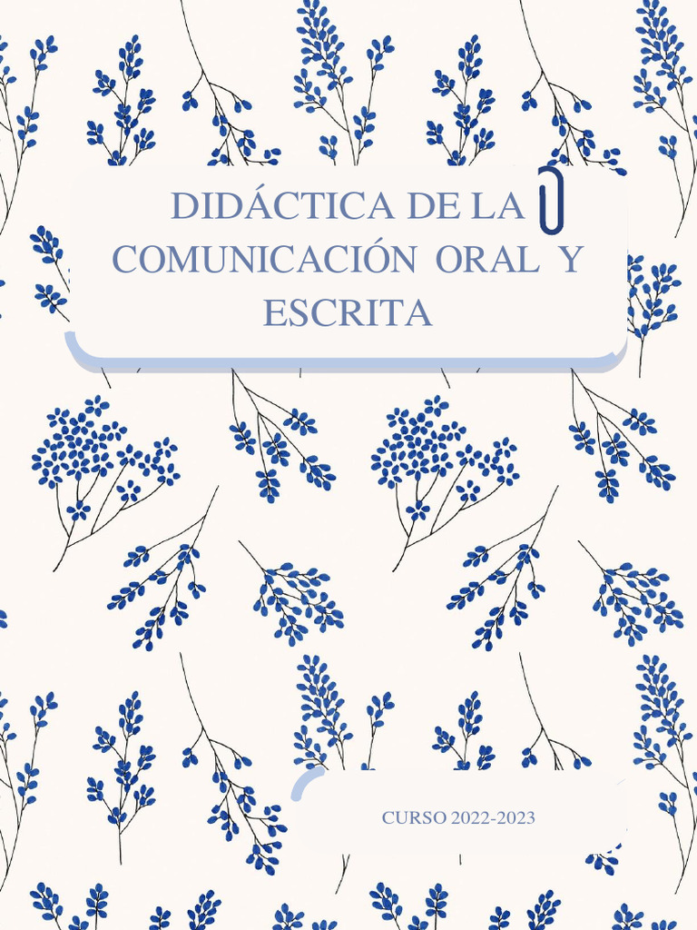 Didáctica de La Comunicación Oral y Escrita | Descargar gratis PDF | Palabra | Aquisición de idioma