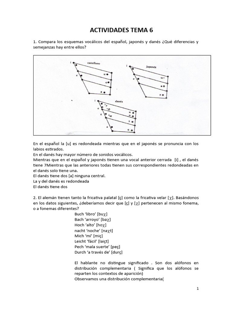 Análisis de la oración y morfología | PDF | Asunto (gramática) | Plural