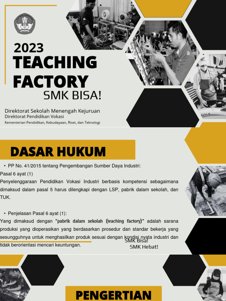 PPT Paparan Teaching Factory and BLUD 2023 | PDF
