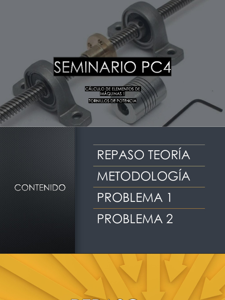 SMNR PC4 | PDF | Tornillo | Máquinas