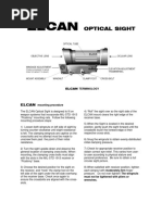 10-Meter Boresight Offset Target Guide | PDF | Projectiles | Ballistics
